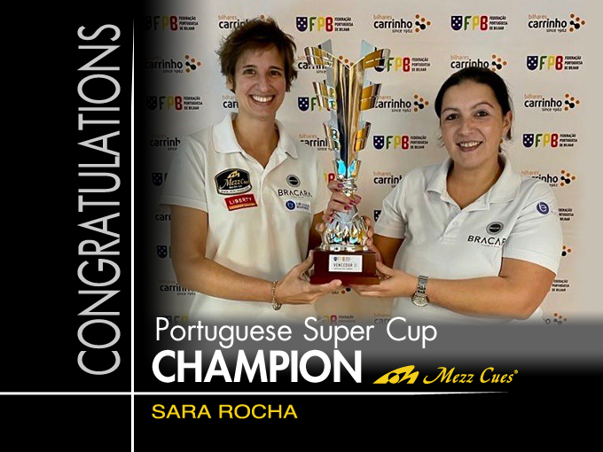 Pool player Sara Rocha(Portugal) won the Portuguese Super Cup!!!!｜NEWS ...